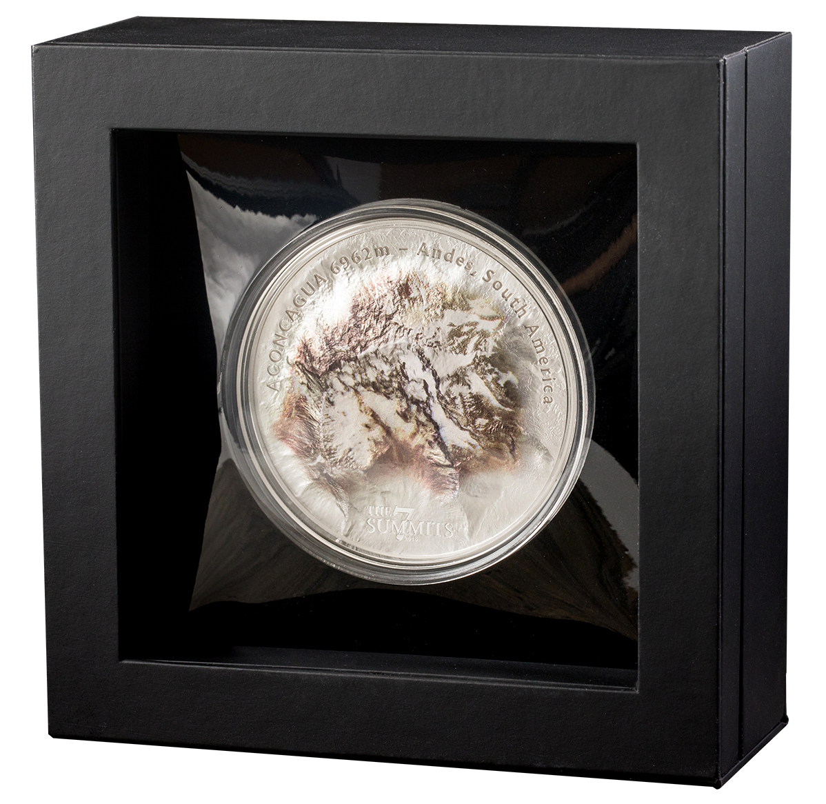 5 oz. Pure Silver Coin - Aconcagua: 7 Summits Series - Mintage: 777 ...