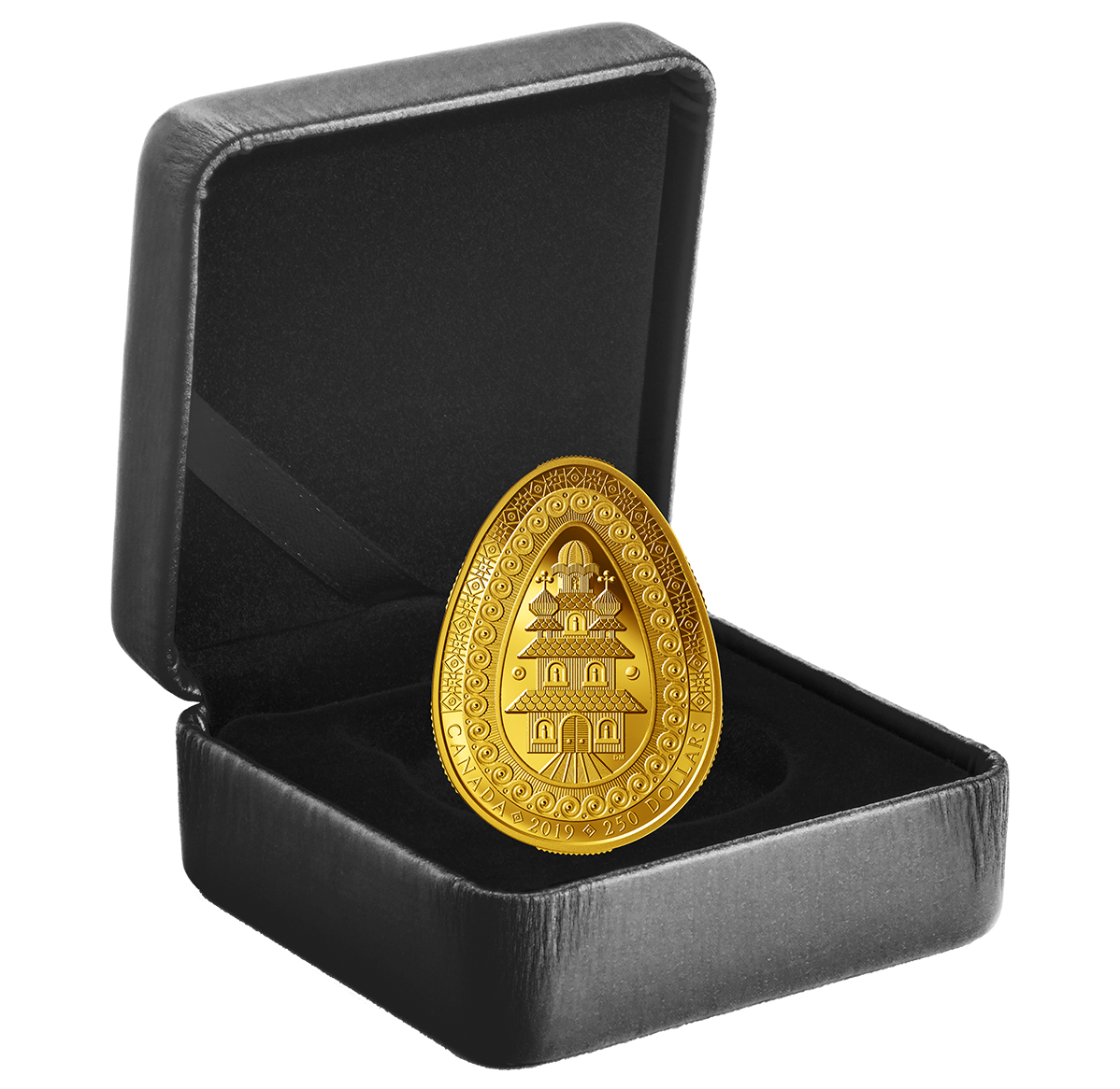 Pure Gold Coin - Eternal Blessing Pysanka - Mintage: 250 (2019) | The ...