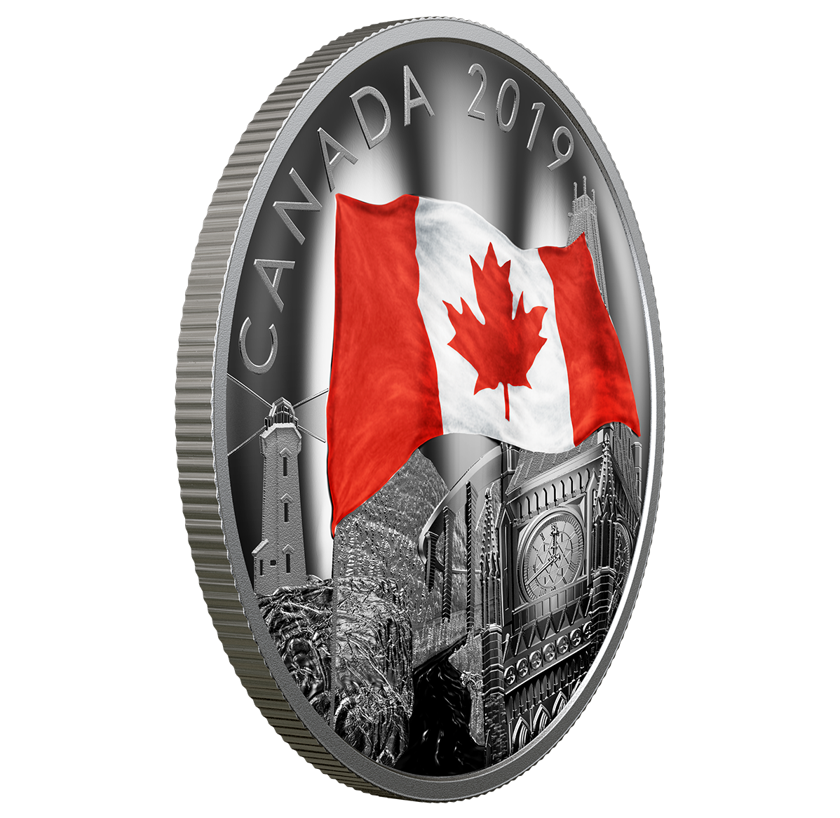 2 oz. Pure Silver Coin - The Fabric of Canada | The Royal Canadian Mint