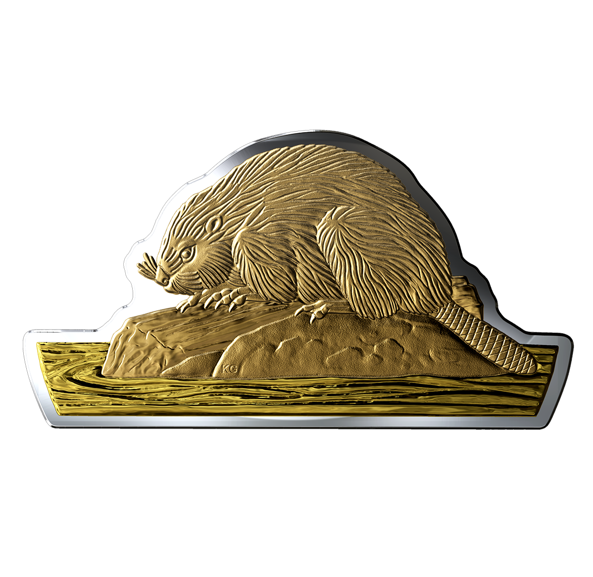 Pure Silver Coin - Real Shapes: The Beaver - Mintage: 1,200 (2020 ...