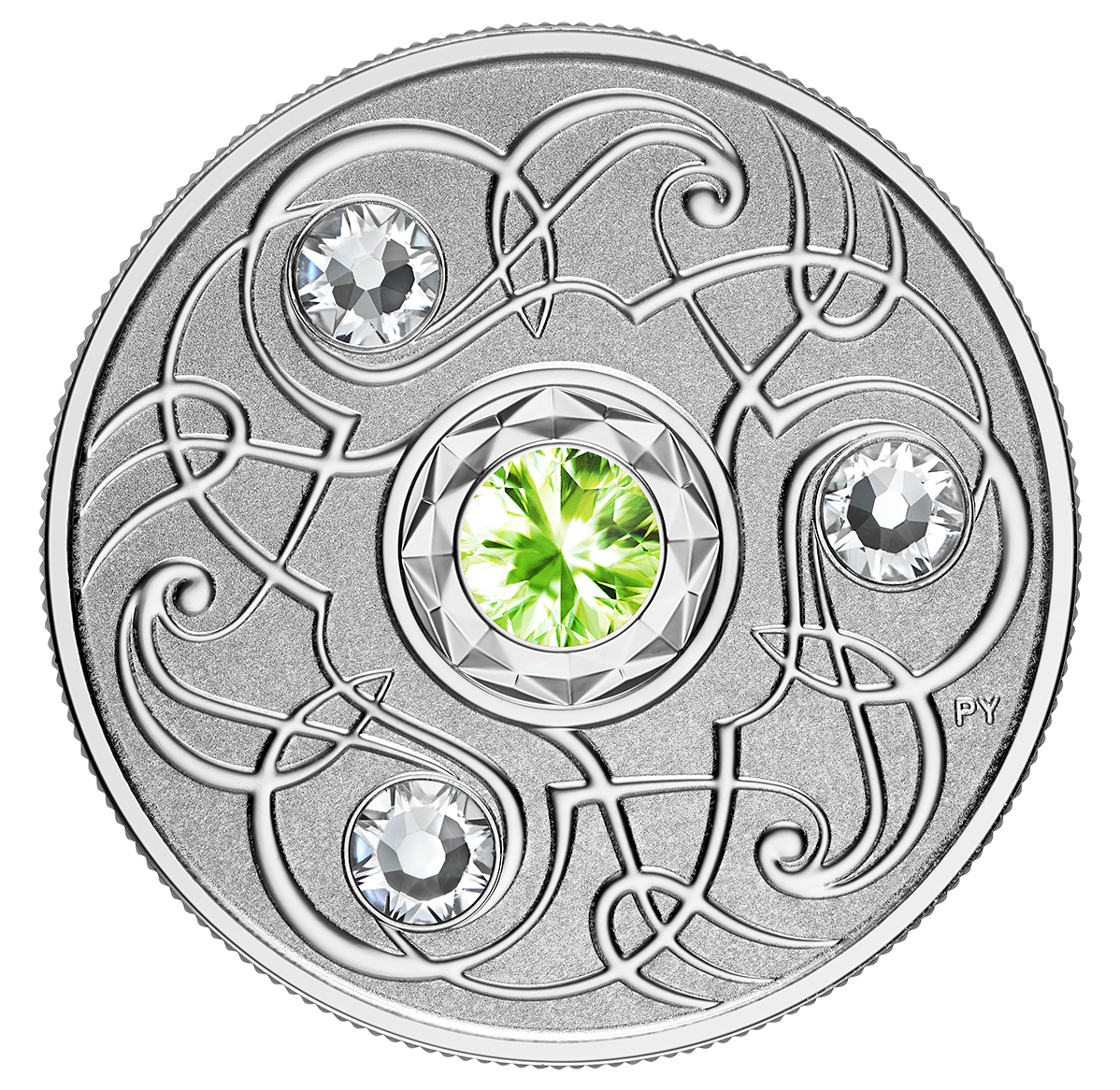 2020 Birthstones - Pure Silver 12-Coin with Swarovski® Crystals Series ...