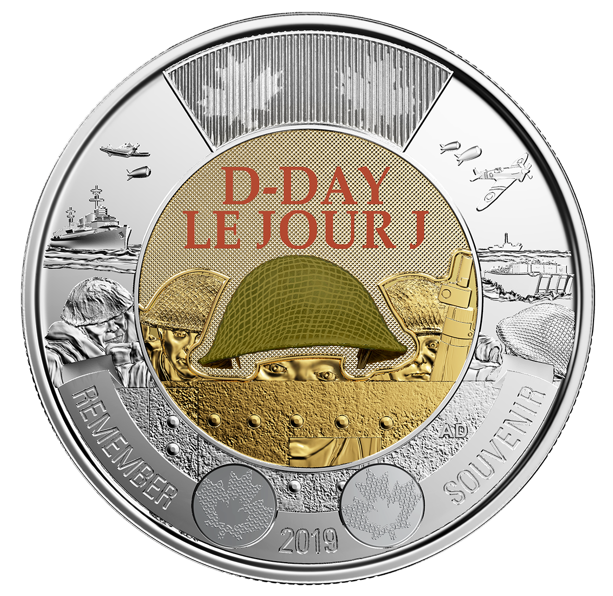 $2 Coin: 75th D-Day Anniversary | The Royal Canadian Mint