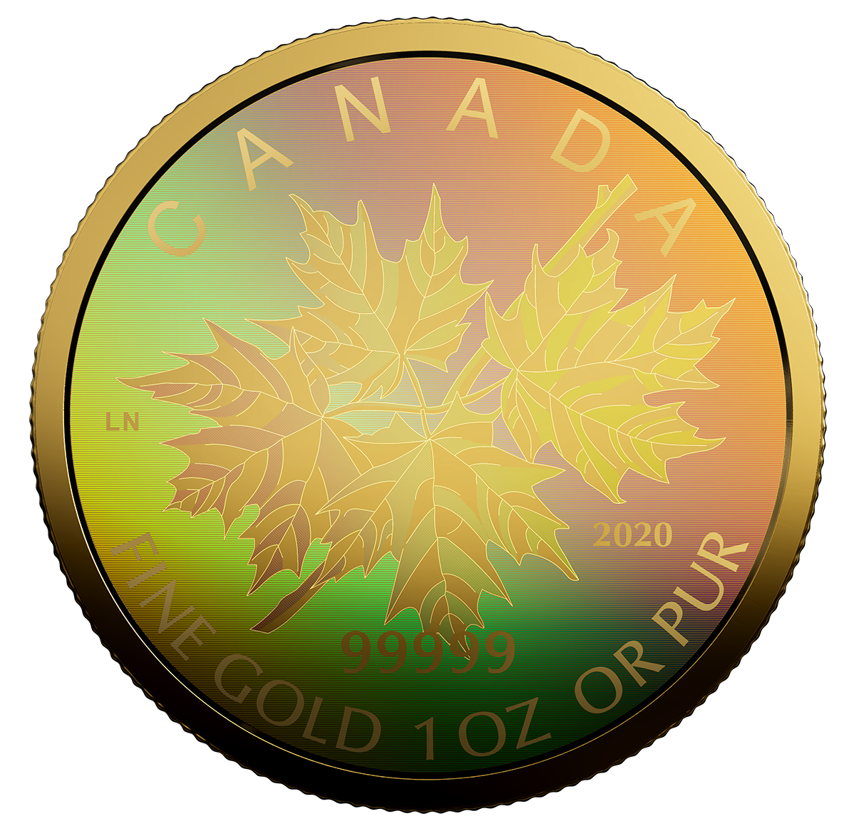 99.999% Pure Gold Fractional Set - Mintage: 500 (2020) | The Royal ...