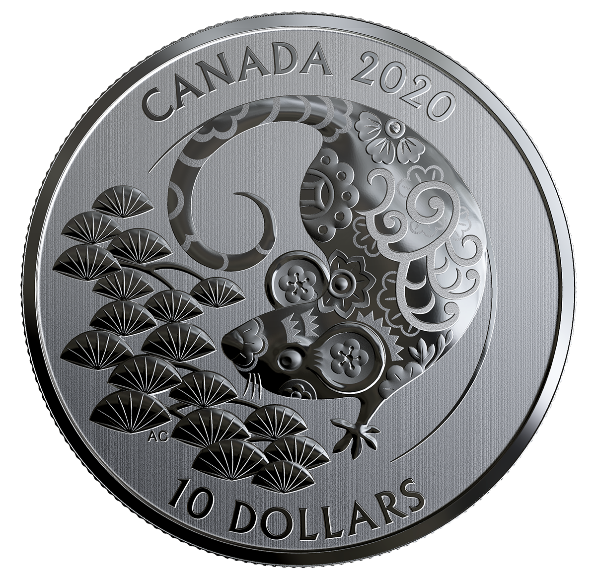 1/2 oz. Pure Silver Coin - Year of the Rat (2020) | The Royal Canadian Mint