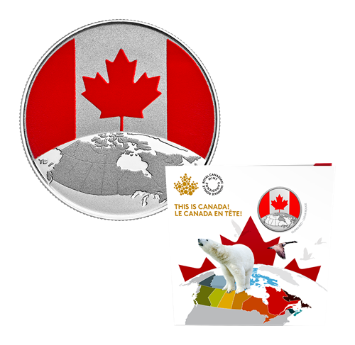 This is Canada! Pure Silver Glow-in-the-Dark Coin (2019) | The Royal ...