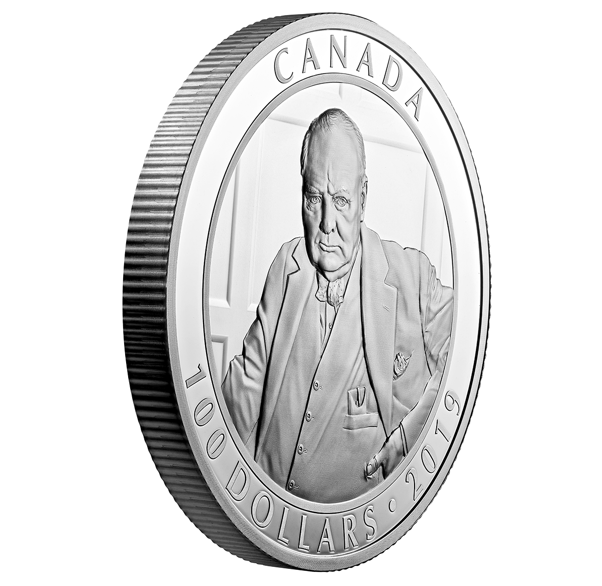 10 oz. Pure Silver Coin - Winston Churchill: The Roaring Lion | The ...