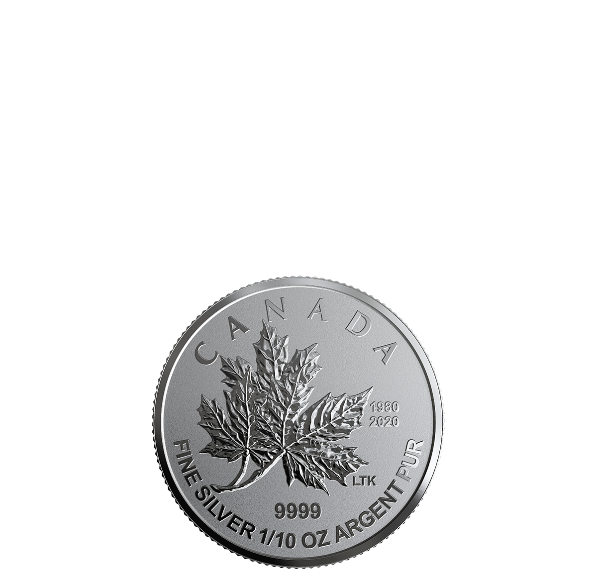 Pure Silver 5-Coin Maple Leaf Fractional Set - O Canada | The Royal ...