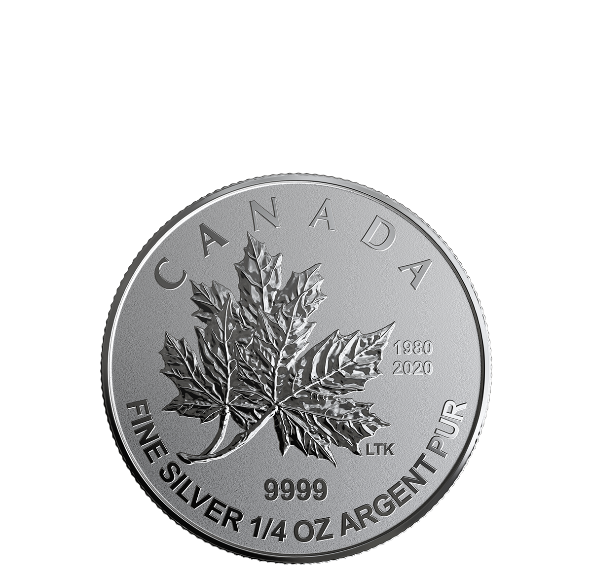Pure Silver 5-Coin Maple Leaf Fractional Set - O Canada | The Royal ...