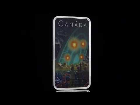 Sci-fi glow in the dark UFO coin | The Royal Canadian Mint