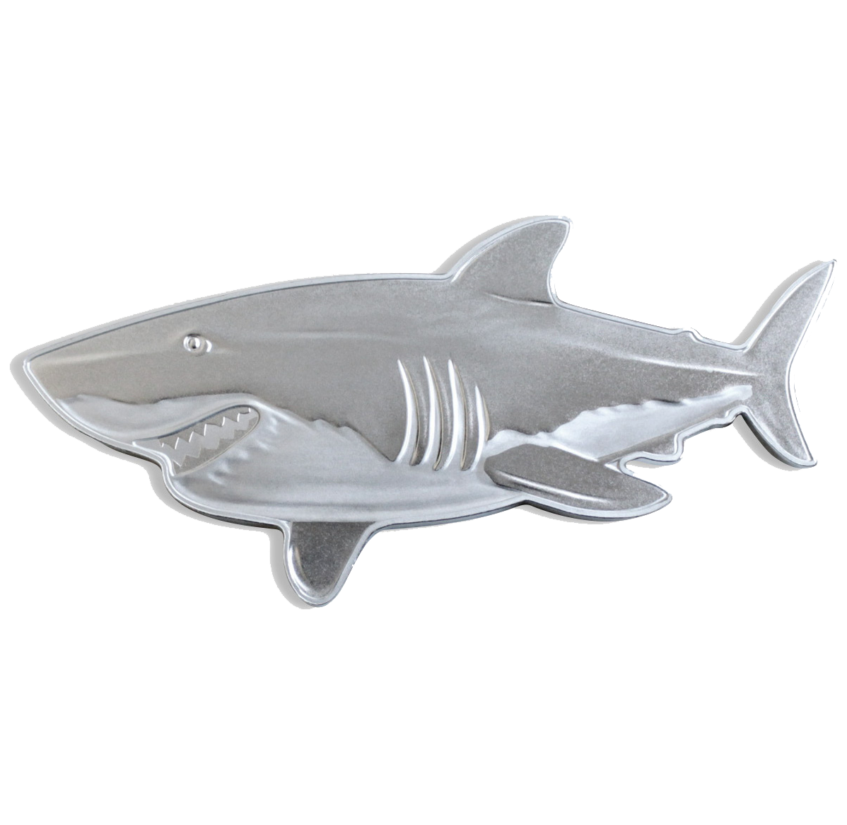 1 oz. Pure Silver Coin - The Great White Shark - Mintage: 2,500 (2019 ...