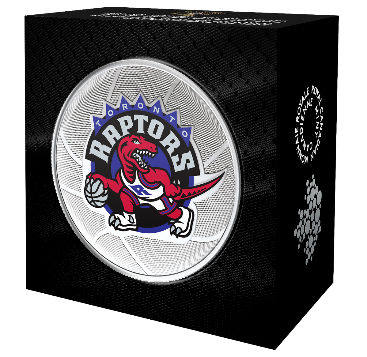 1 oz. Pure Silver Coin - Toronto Raptors 25th Season - Mintage: 8,500 ...