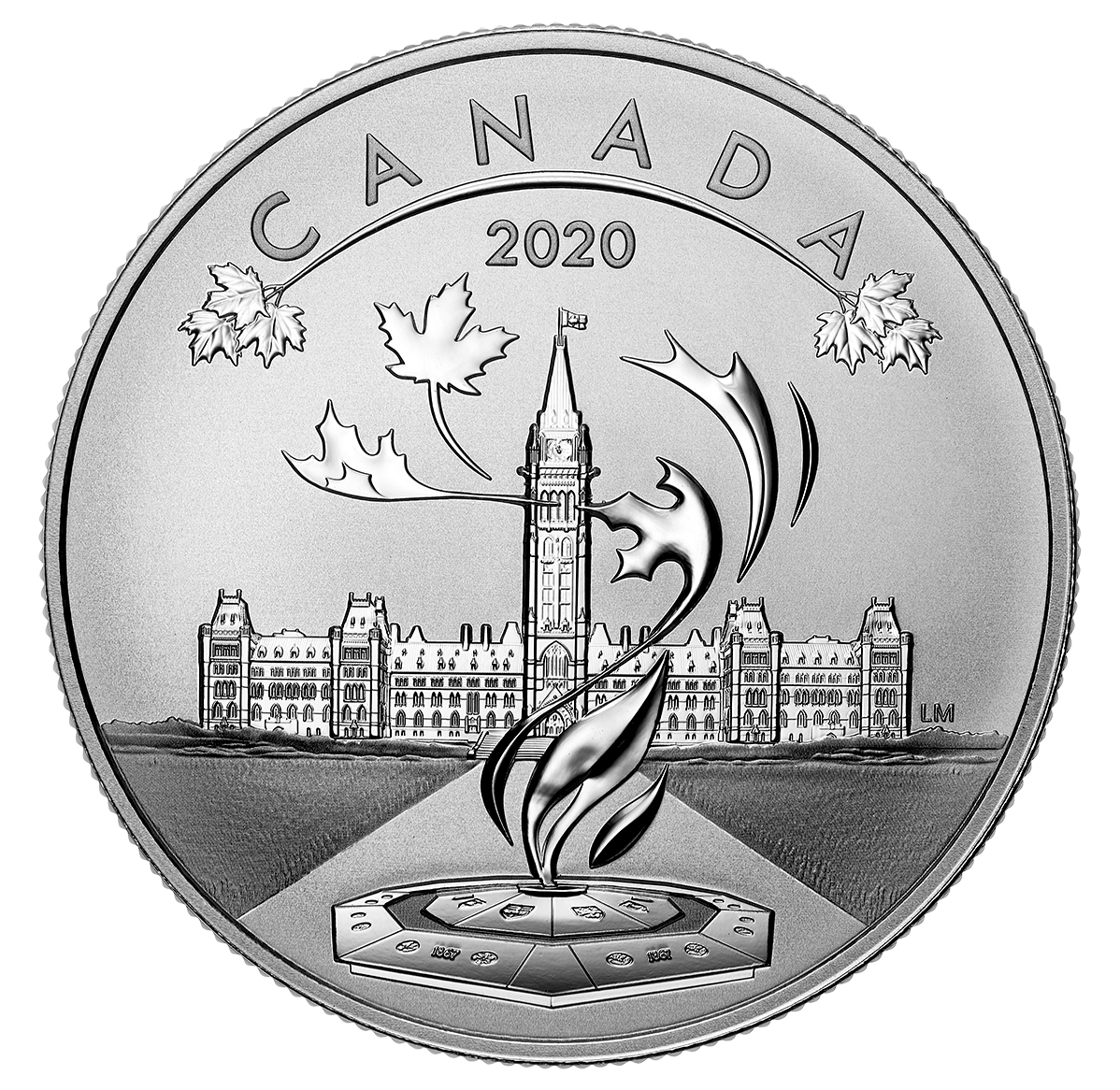 1/2 oz. Pure Silver Coin - O Canada! 6-coin Series - Parliament of ...
