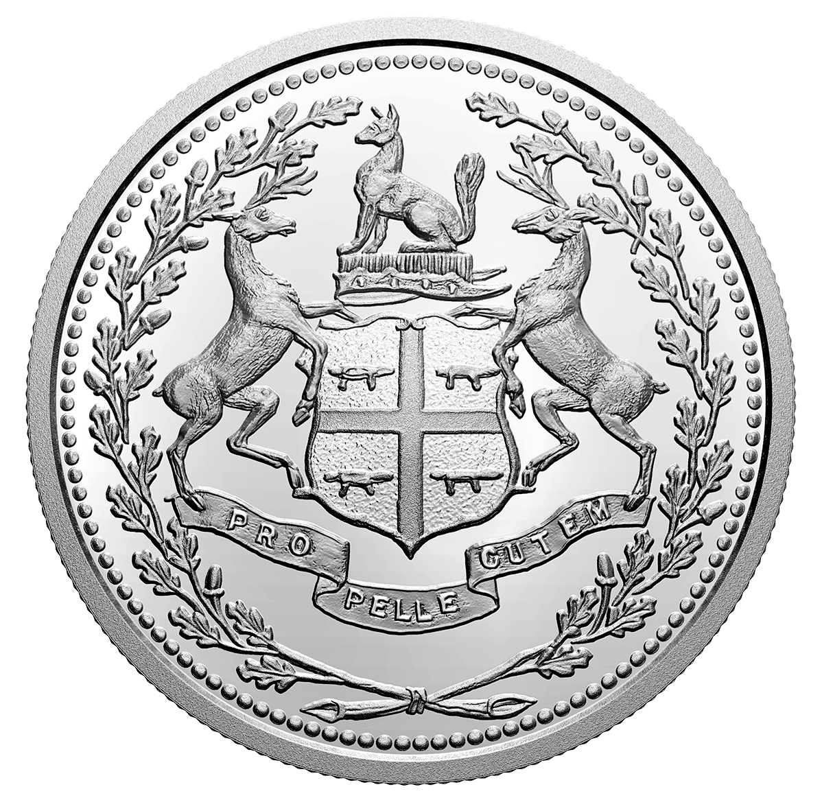 1/2 oz. Pure Silver Coin – 350th Anniversary of Hudson's Bay Company ...