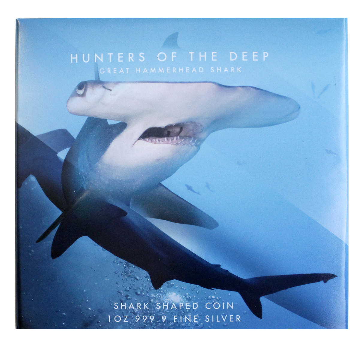 1 oz. Pure Silver Coin – Great Hammerhead Shark - Mintage: 2,500 (2020 ...