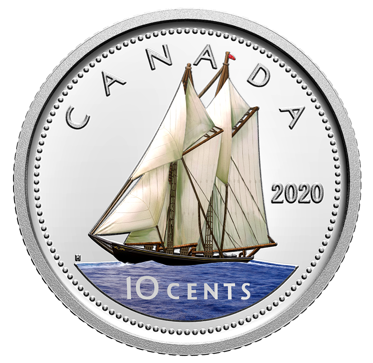 2020 Pure Silver Coloured 6-Coin Set with Medallion - Canadian ...