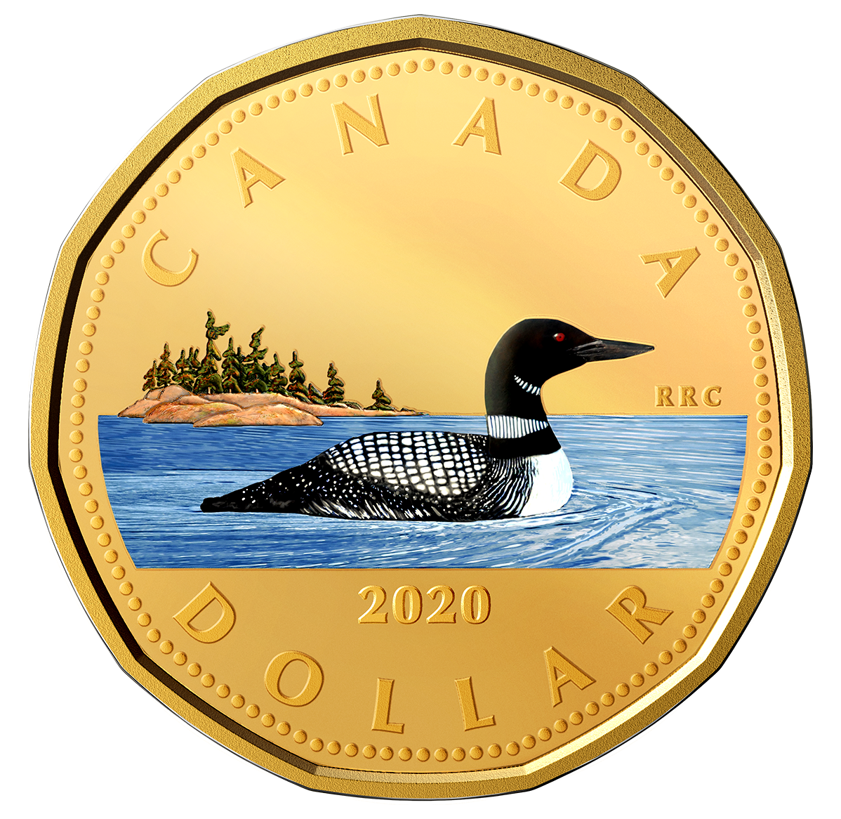 2020 Pure Silver Coloured 6-Coin Set with Medallion - Canadian ...