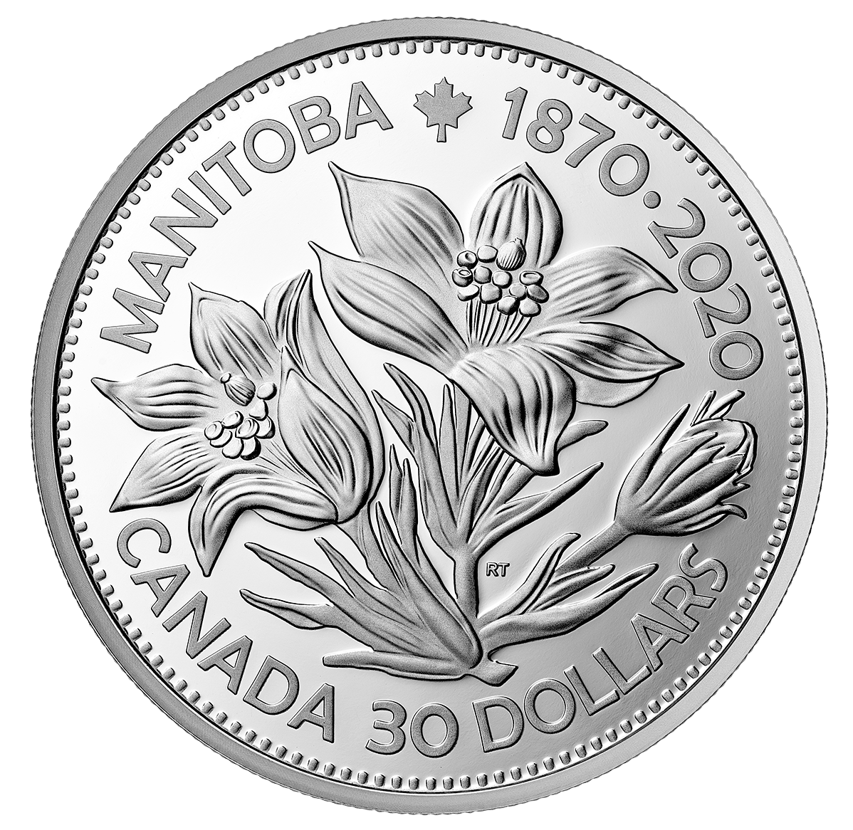 2 oz. Pure Silver Coin - Manitoba 150: United in Celebration - Mintage ...