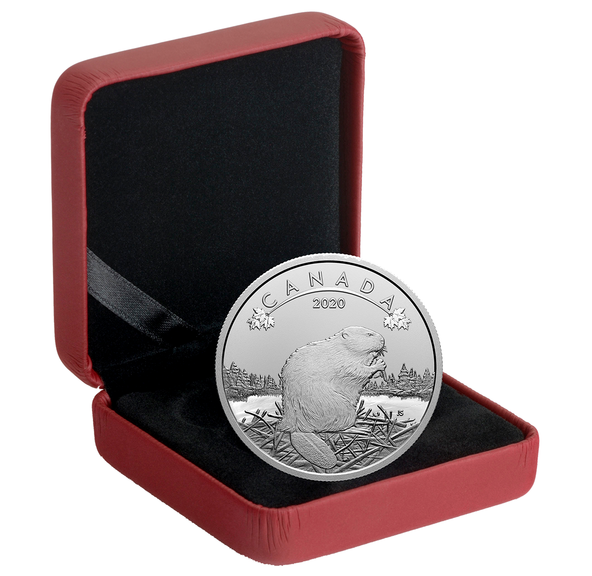 1/2 oz. Pure Silver Coin - O Canada! 6-coin Series - The Beaver | The ...