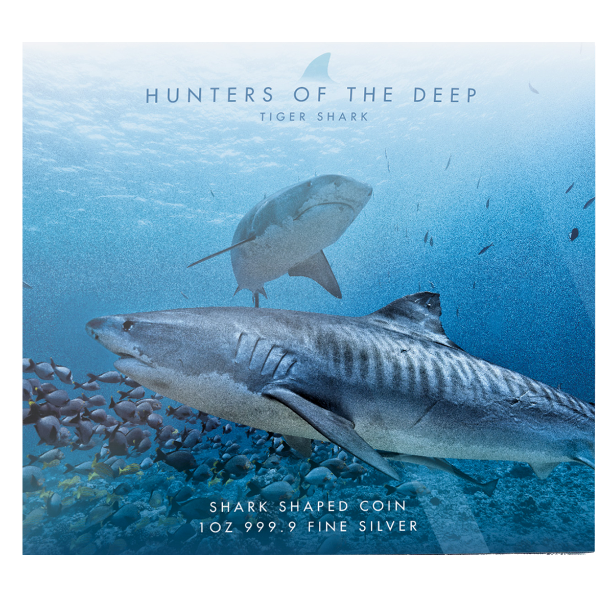 1 oz. Pure Silver Coin - Tiger Shark (2020) | The Royal Canadian Mint