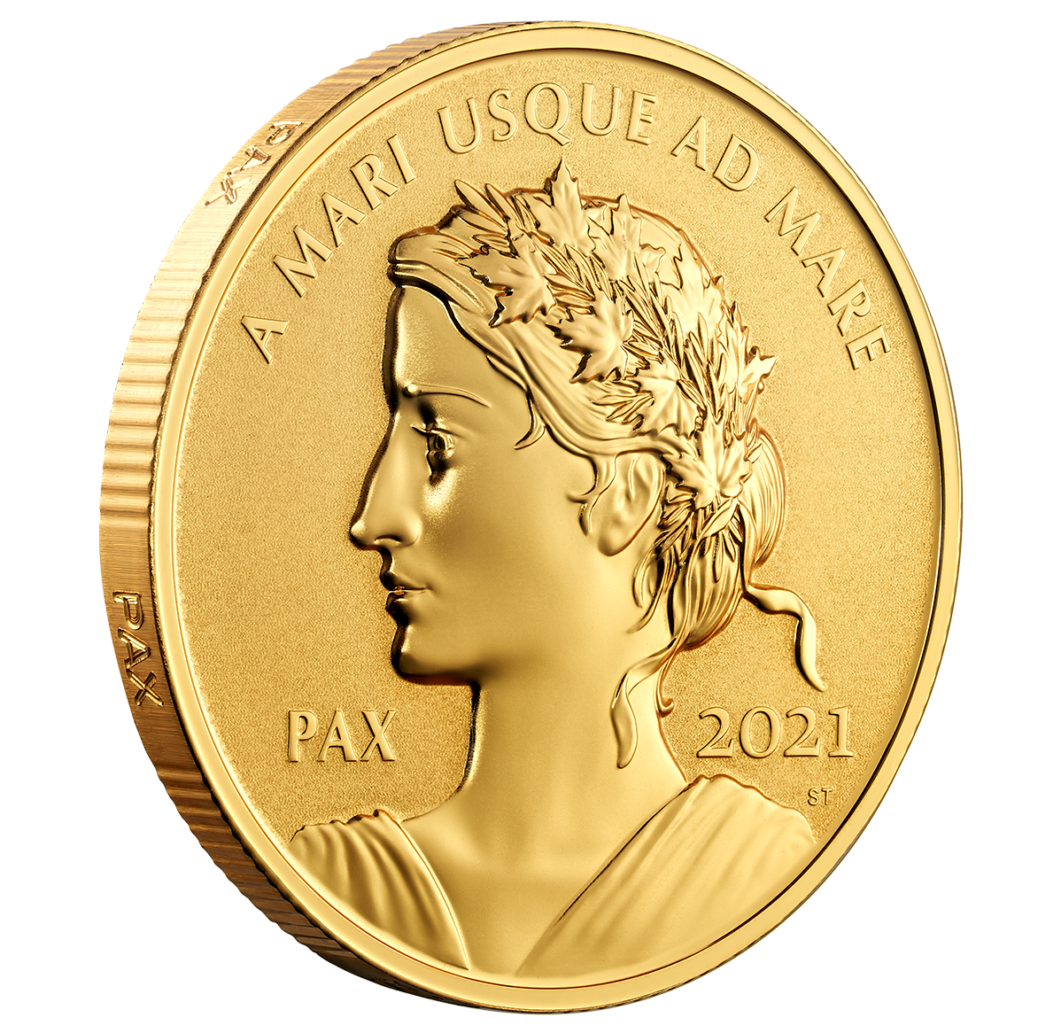 99.999% Pure Gold Coin - Peace Dollar | The Royal Canadian Mint