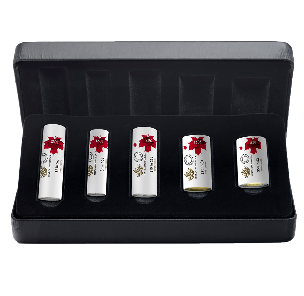 Special Wrap Roll Collection: First Strikes | The Royal Canadian Mint
