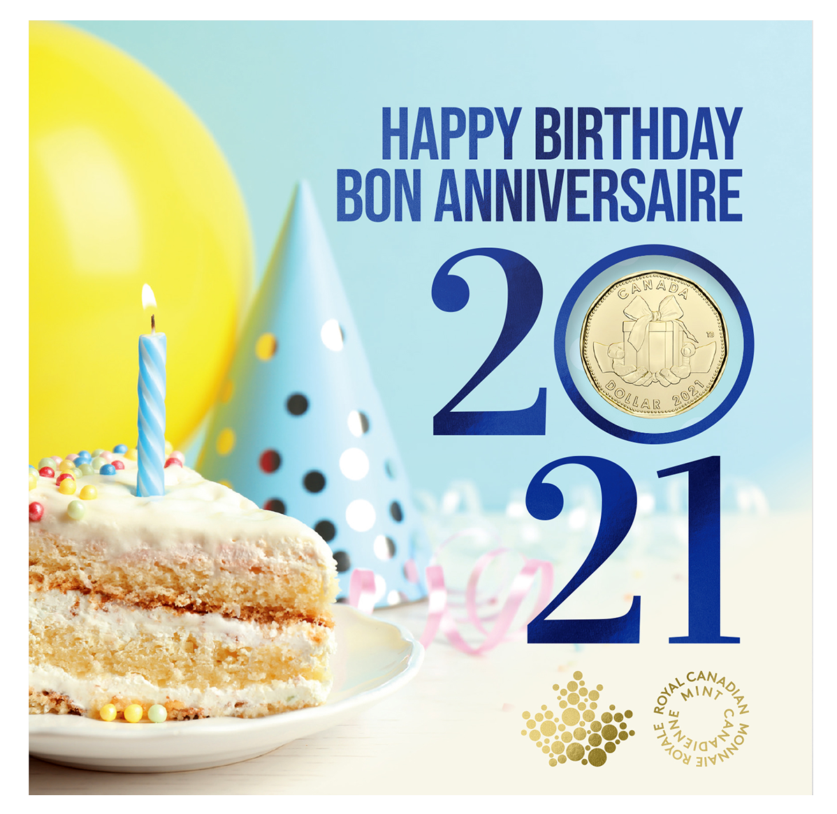 A fun and affordable 5-coin gift card set that celebrates a loved one's ...