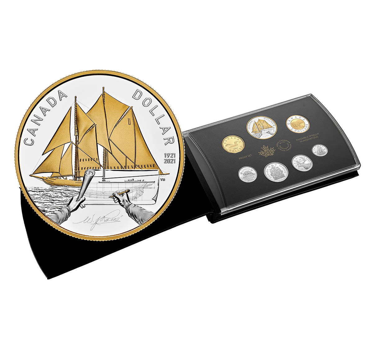 Pure Silver Proof Set – 100th Anniversary of Bluenose (2021) | The ...
