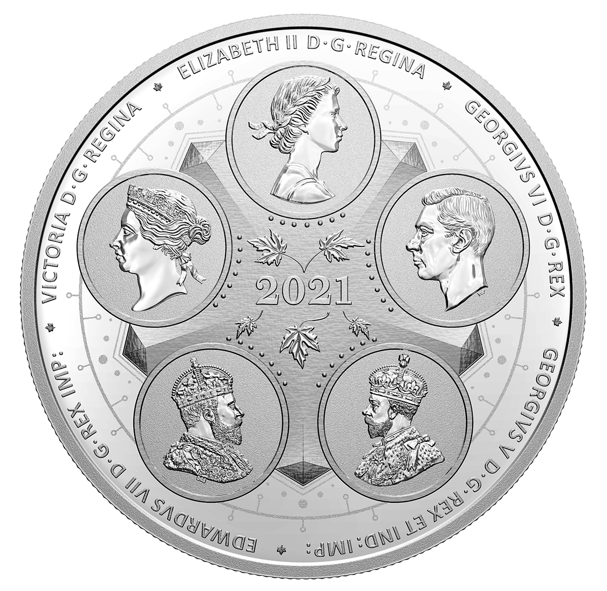5 oz. Pure Silver Coin - The First 100 Years of Confederation: Coming ...