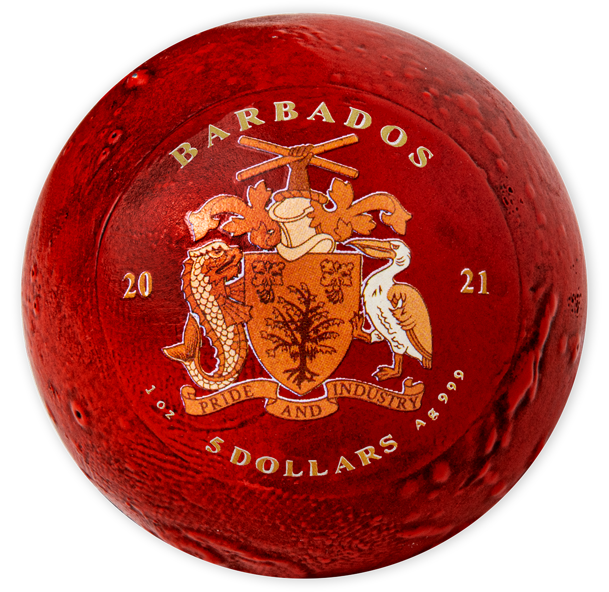 1 oz. Pure Silver Spherical Coin - Mars | The Royal Canadian Mint