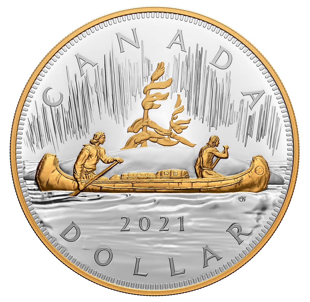 1 Kilogram Pure Silver Coin – The Quintessential Voyageur Dollar (2021 ...