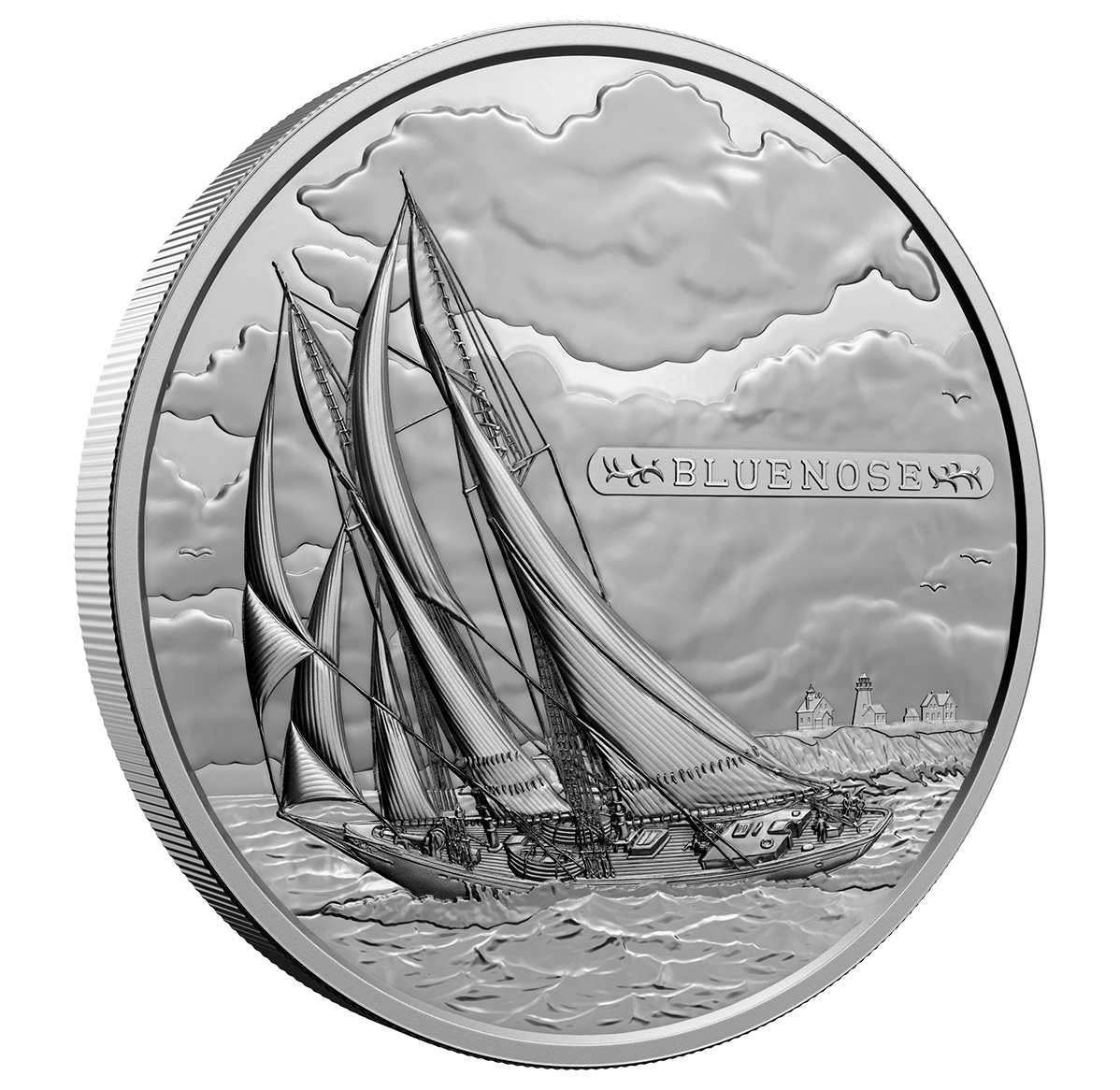 Five Kilogram Pure Silver Coin – Bluenose | The Royal Canadian Mint