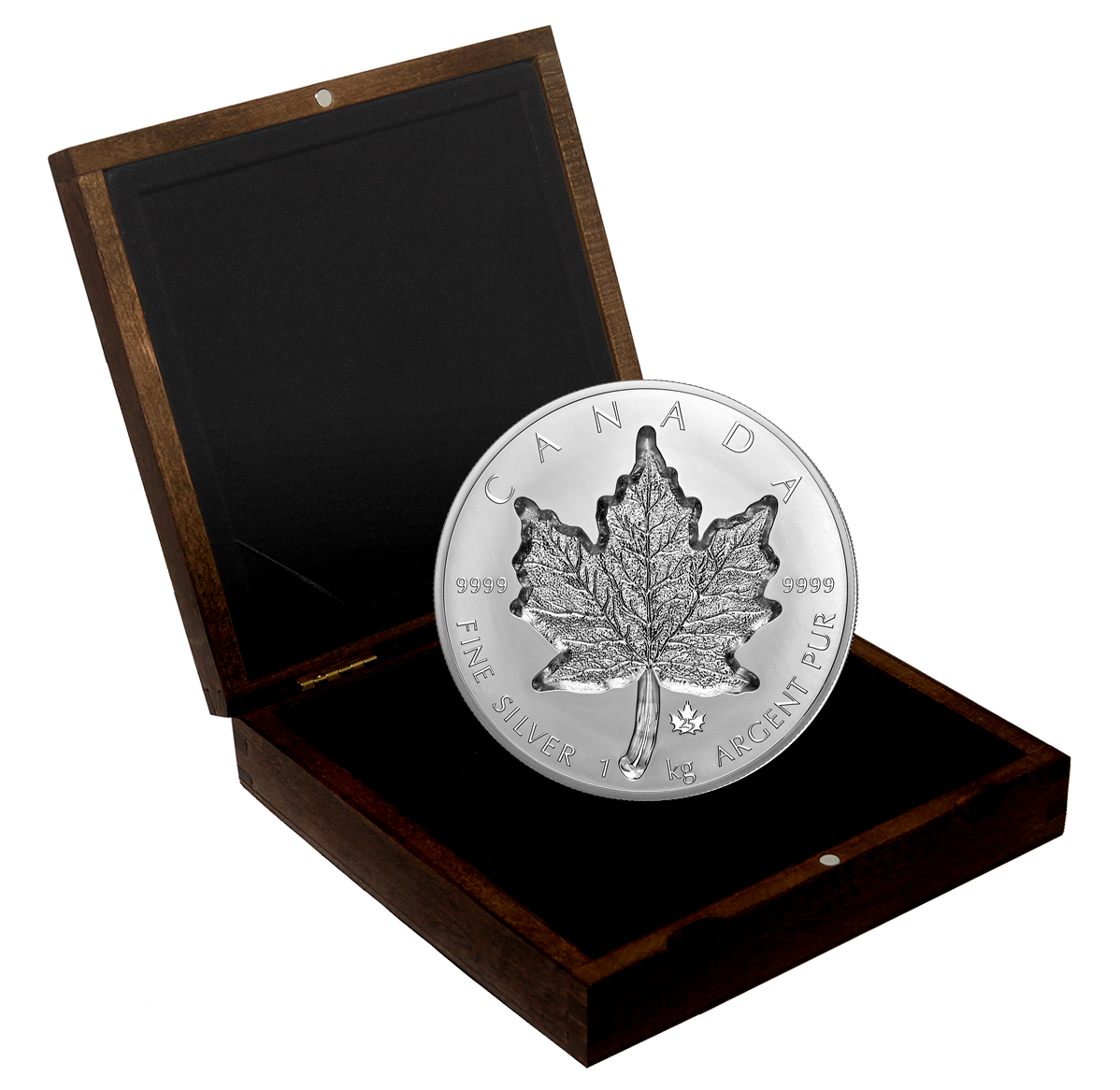 1 Kilogram Pure Silver Coin – Super Incuse Silver Maple Leaf | The ...