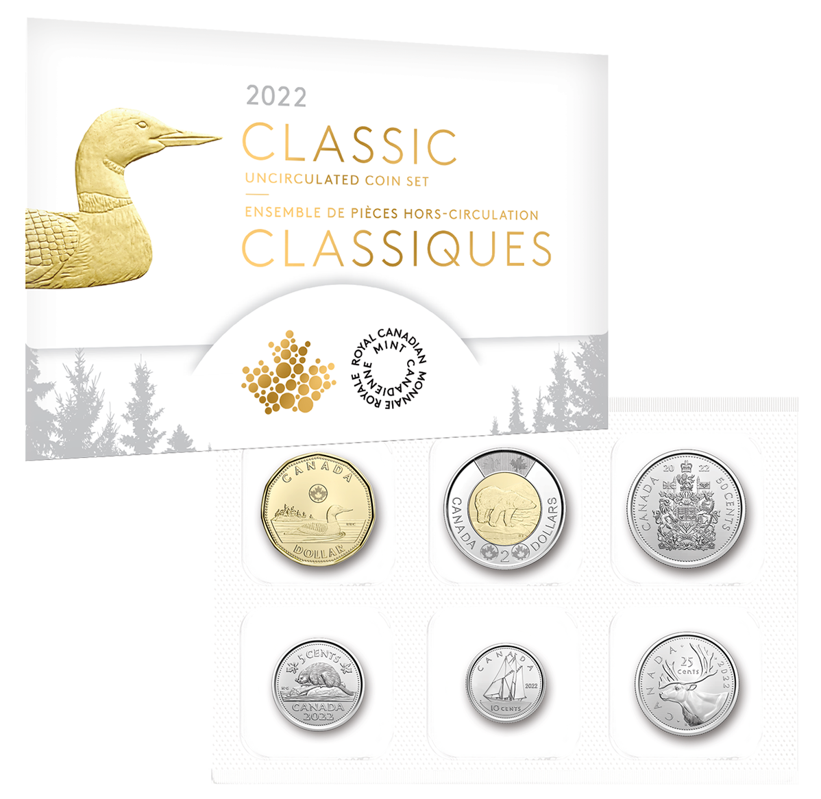 Classic Uncirculated Coin Set (2022) | The Royal Canadian Mint