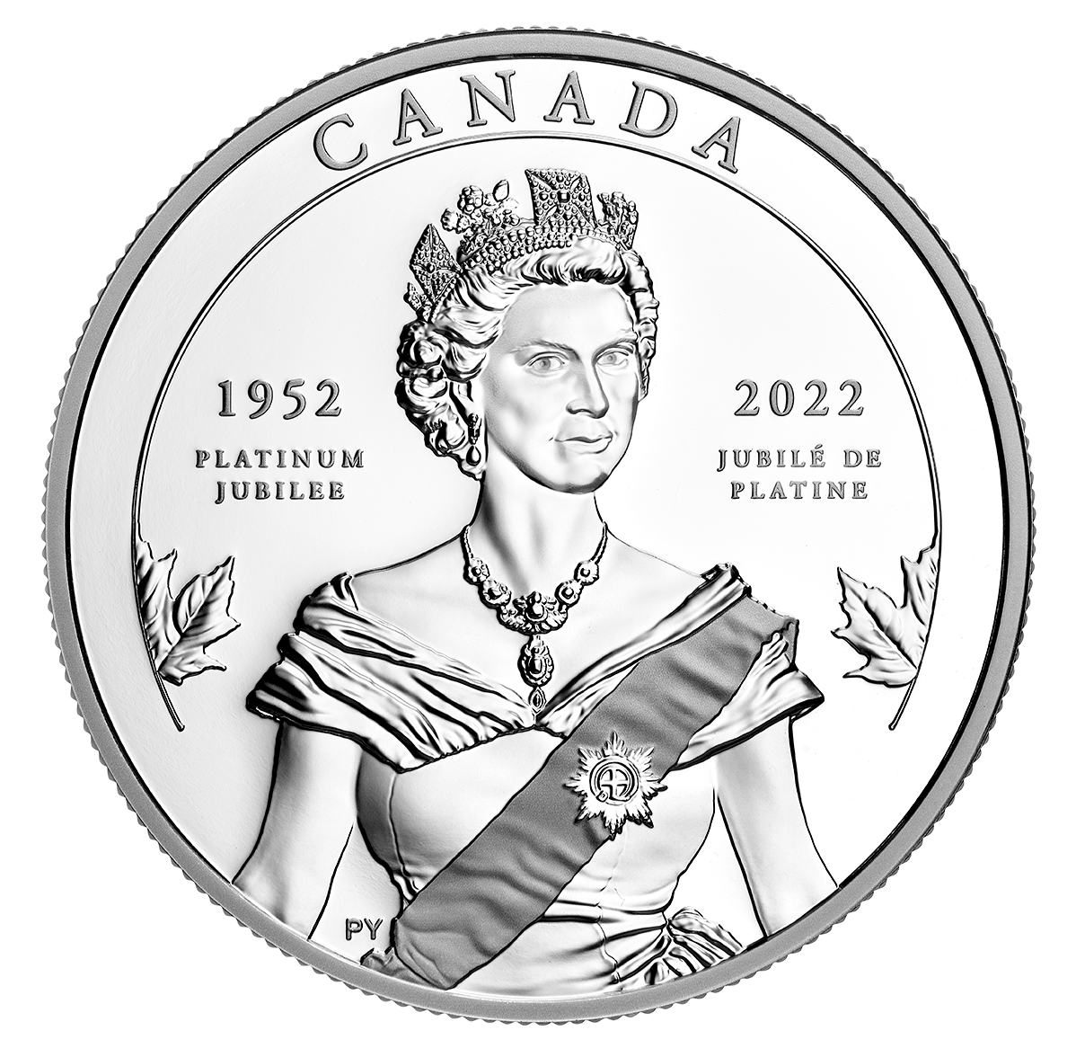 The Platinum Jubilee of Her Majesty Queen Elizabeth II Two-Coin Set ...