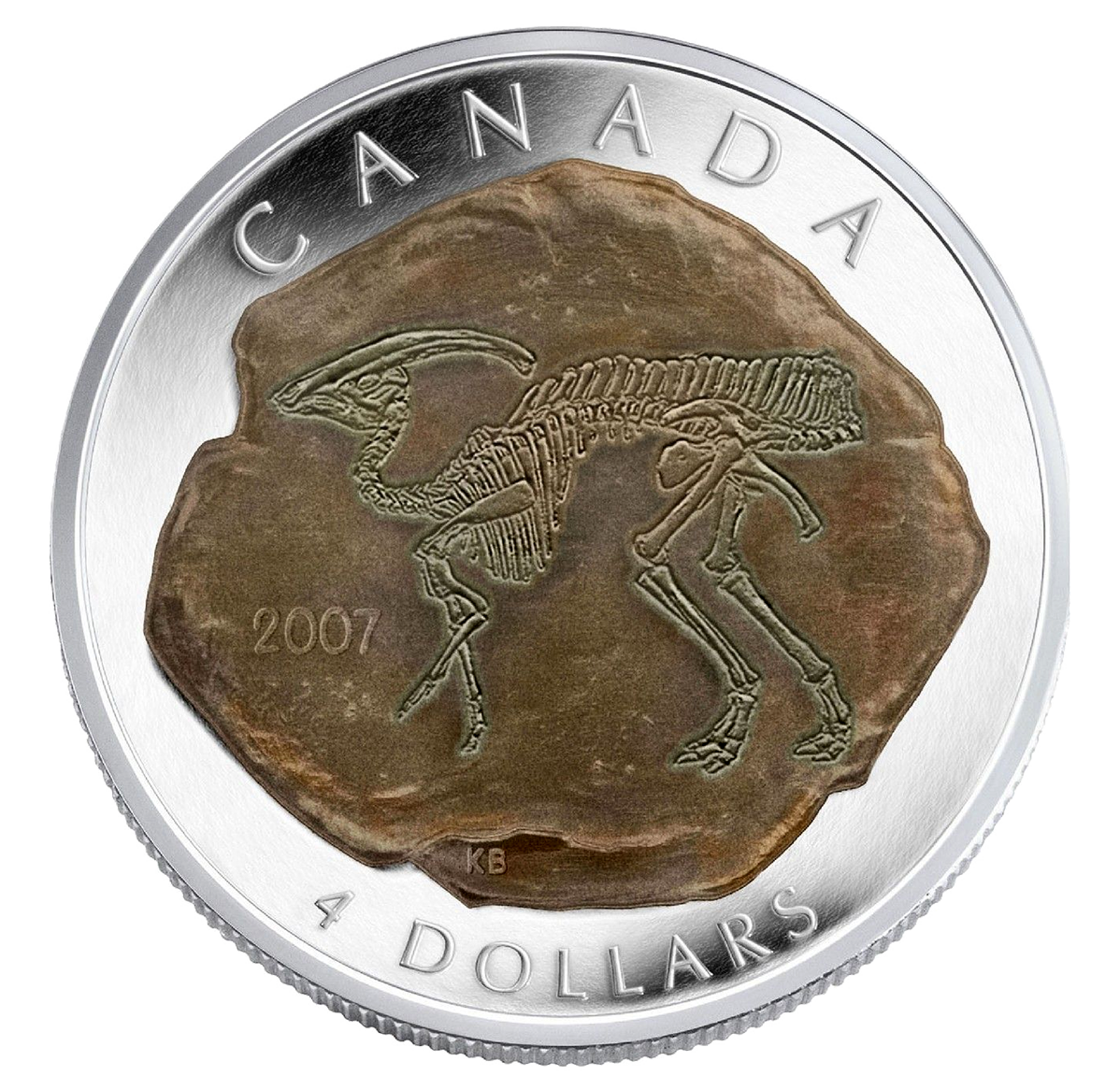 Dinosaur Collection – Parasaurolophus (2007) | The Royal Canadian Mint