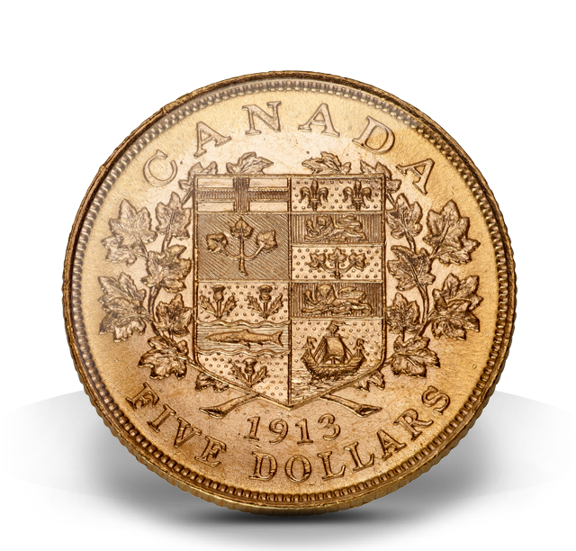 1912-1914 Premium Hand-Selected 6-Coin Set - Canada's First Gold Coins ...