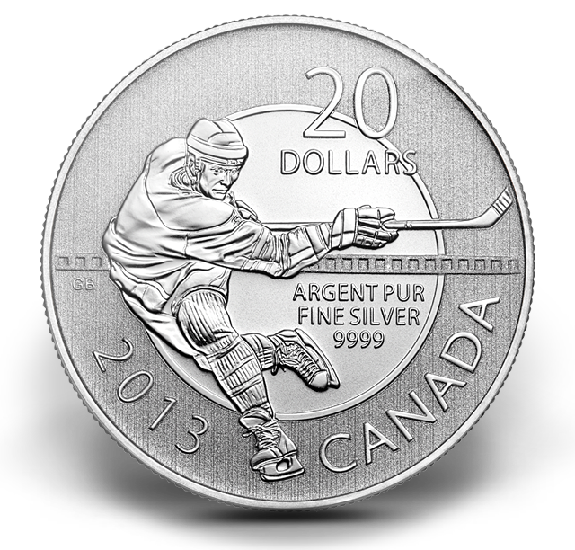 $20 for $20 Fine Silver Coin - Hockey (2013) | The Royal Canadian Mint