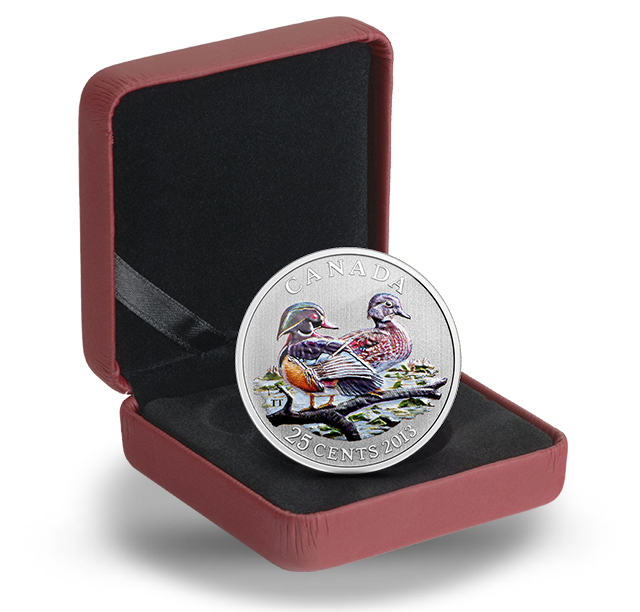 Wood Duck - Coloured Coin (2013) | The Royal Canadian Mint