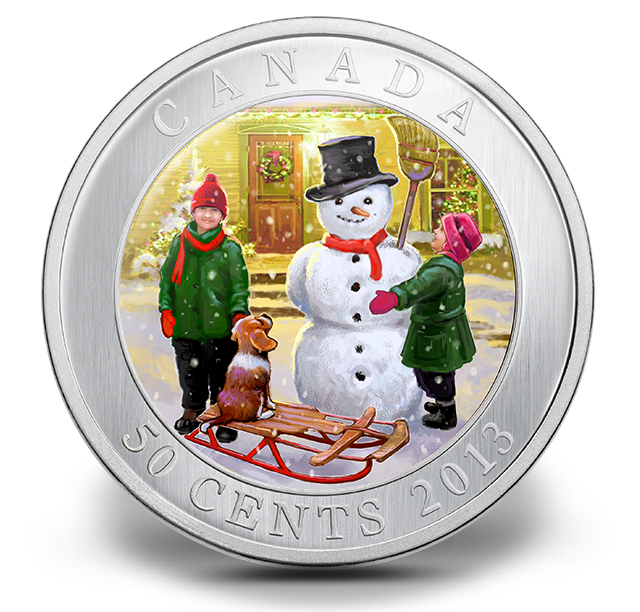 3D Snowman (2013) | The Royal Canadian Mint