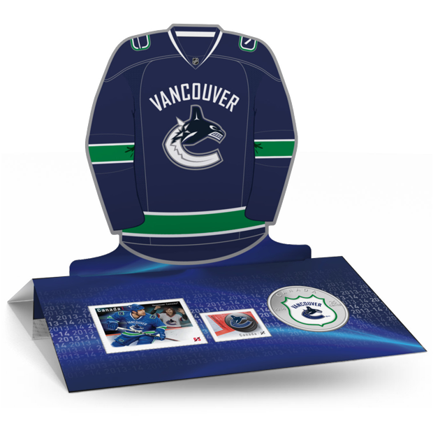NHL ® Coin and Stamp Gift Set - Vancouver Canucks ® (2014) | The Royal ...