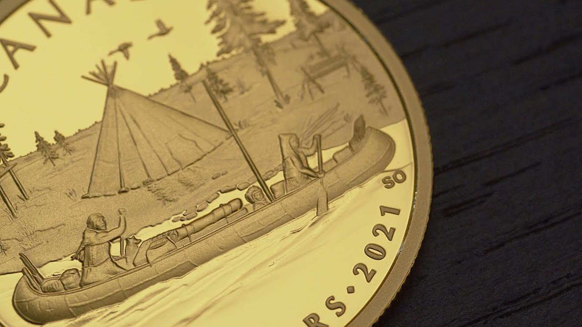 Pure Gold Coin - Early Canadian History: The Fur Trade - Mintage: 1,200 ...