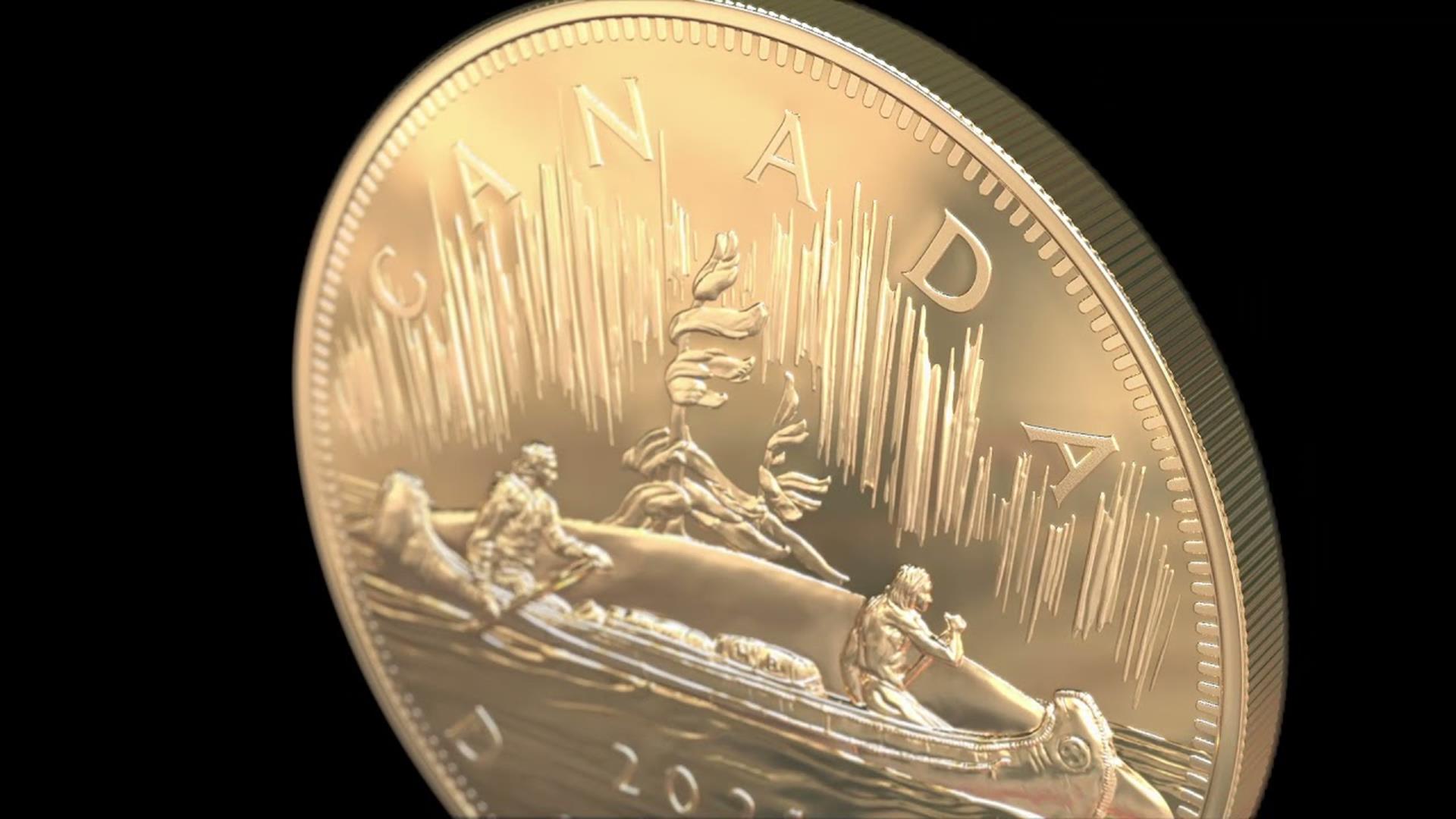 1 Kilogram Pure Gold Coin - The Quintessential Voyageur Dollar | The ...