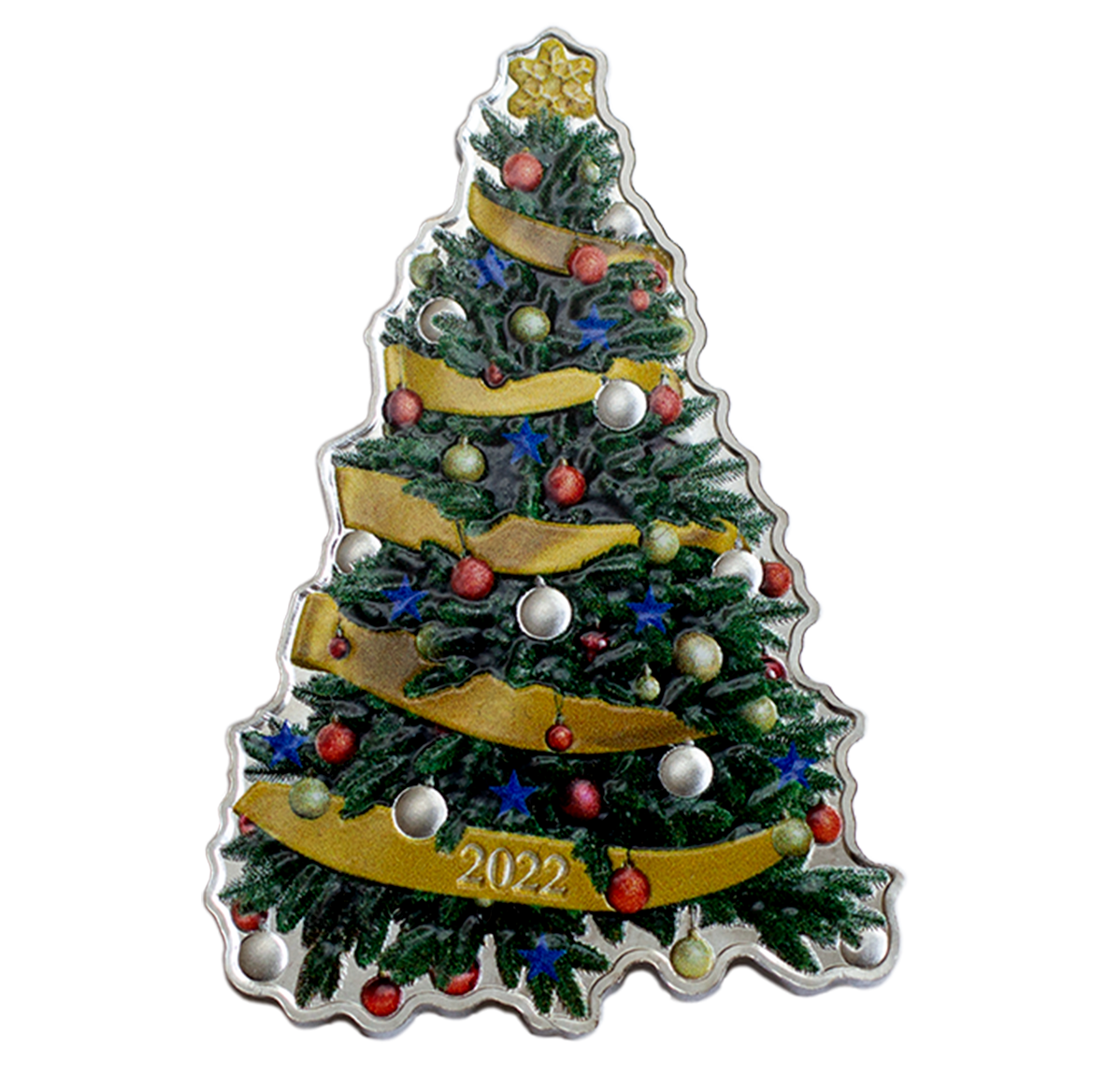 2022 $2 Fine Silver Coin – Holiday Tree | The Royal Canadian Mint