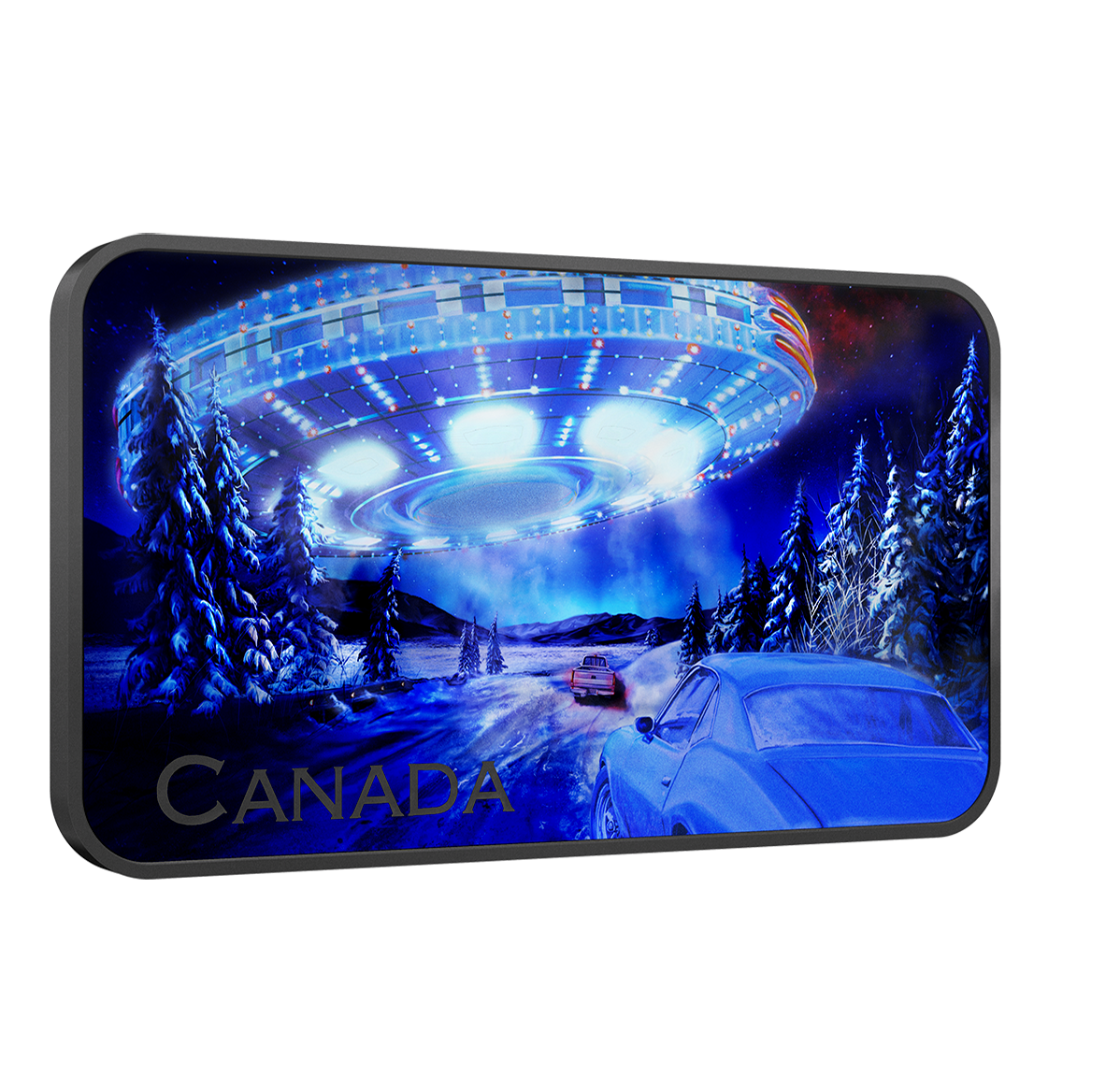 1 oz. Pure Silver Glow-in-the-Dark Coin – Canada’s Unexplained ... 1 oz. Pure Silver Glow-in-the-Dark Coin – Canada’s Unexplained ...