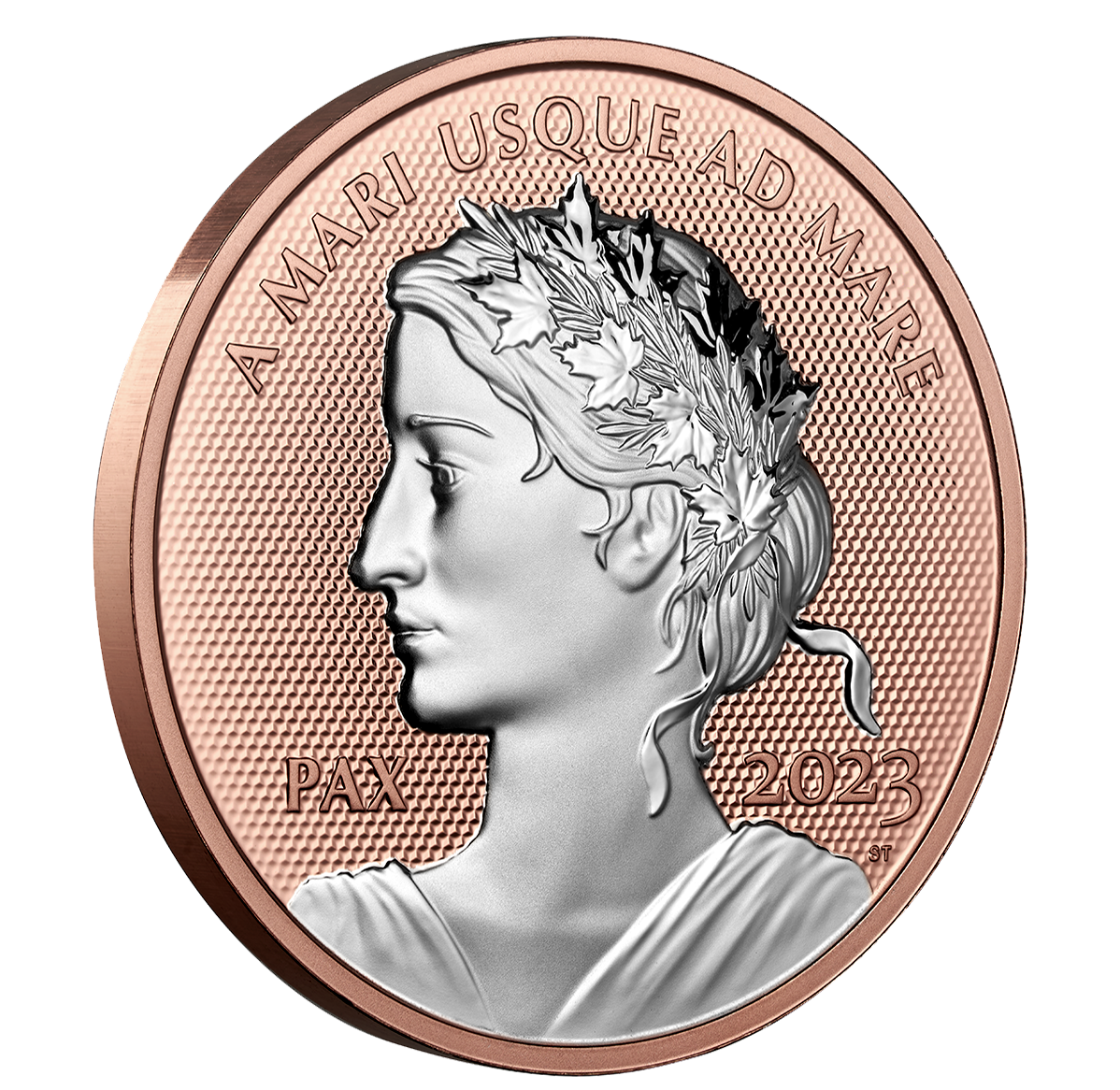 1 oz. Rose Gold Plated Pure Silver Coin – Peace Dollar | The Royal ...