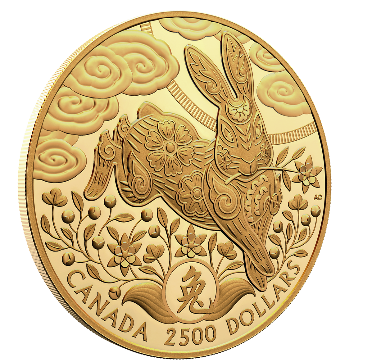 Kilo Pure Gold Coin – Lunar Year of the Rabbit | The Royal Canadian Mint