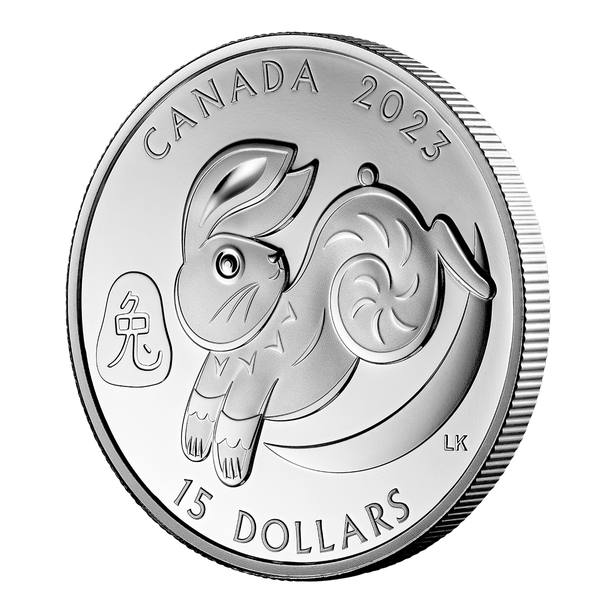 1 oz. Pure Silver Coin – Lunar Year of the Rabbit | The Royal Canadian Mint
