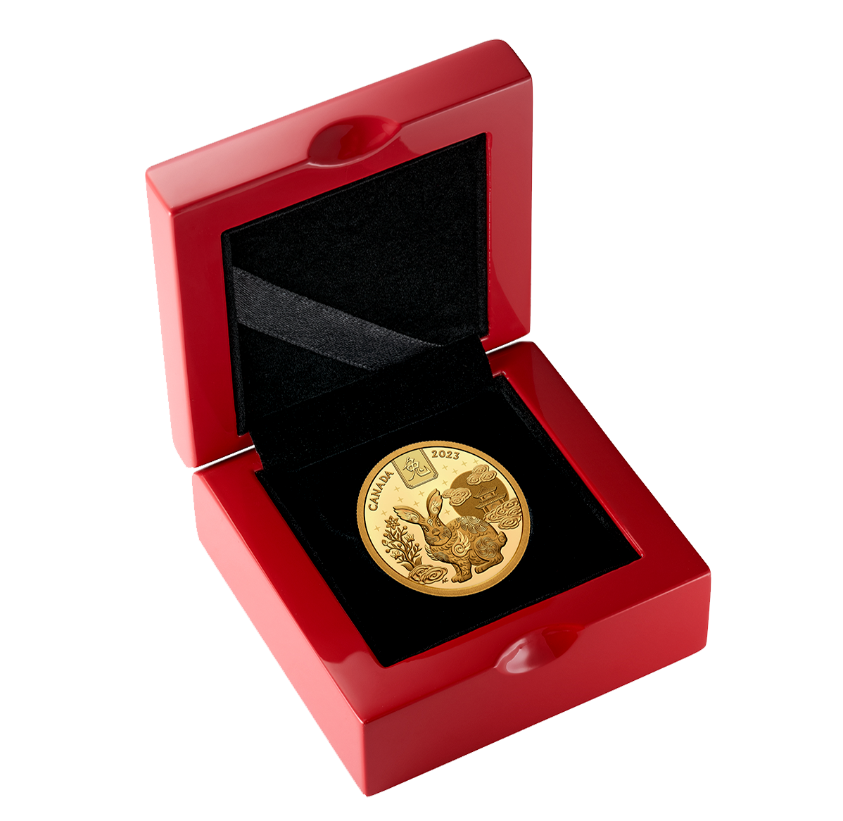 $100 Pure Gold Coin – Lunar Year of the Rabbit | The Royal Canadian Mint