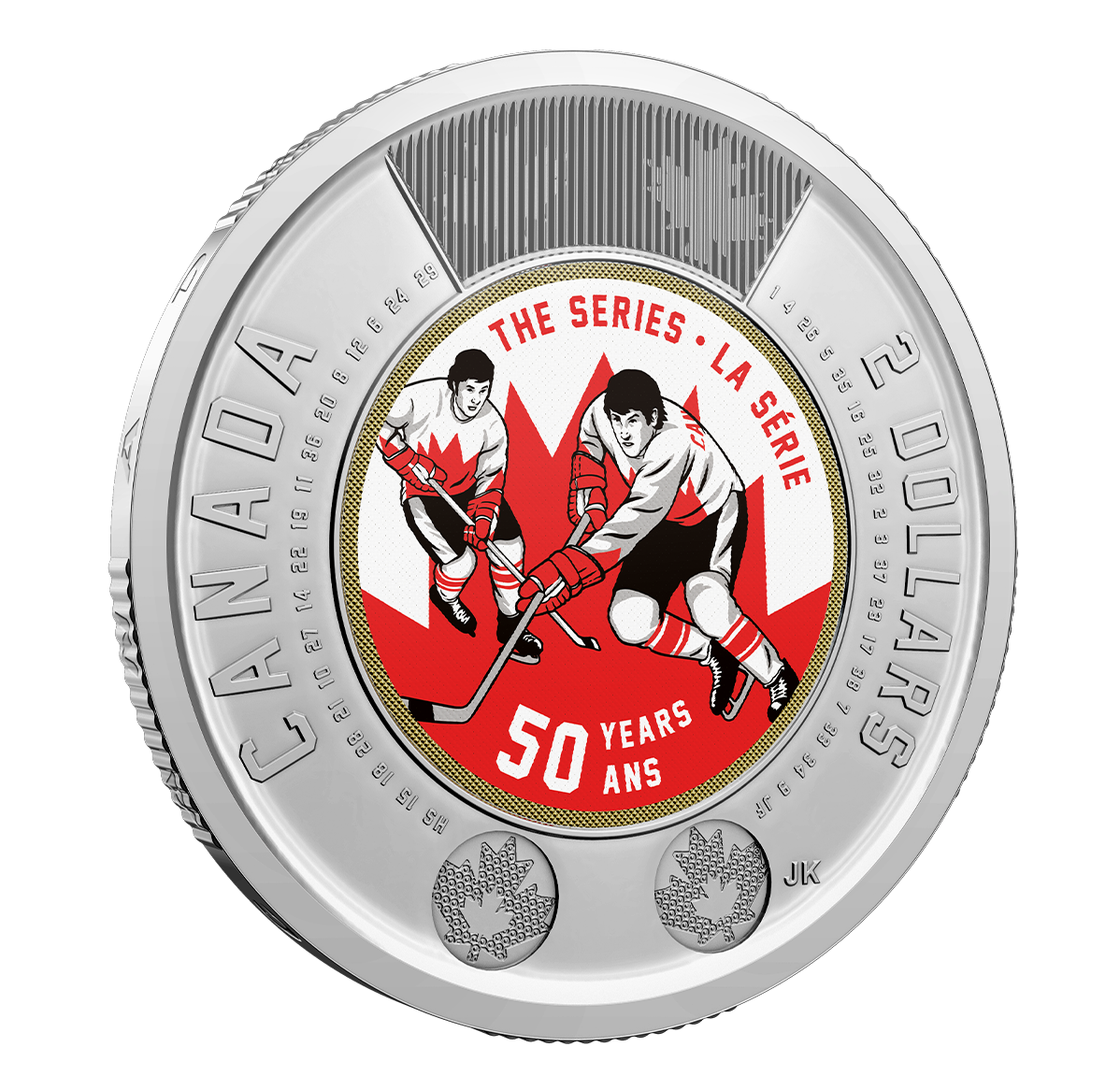 Rouleau spécial de pièces de 2 $ colorées 2022 – 50 e anniversaire de ...