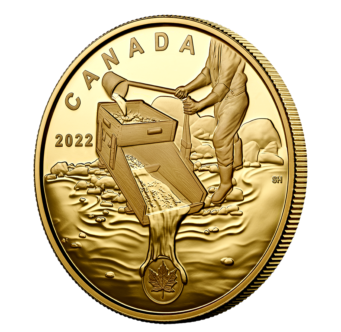 99.999% Pure Gold Coin – Klondike Gold Rush: Prospecting for Gold | The ...